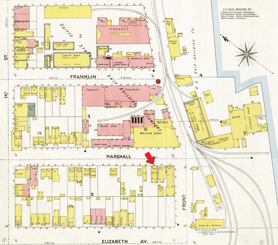 Rooted in Elizabeth: 54 Marshall Street : A Room With A View?