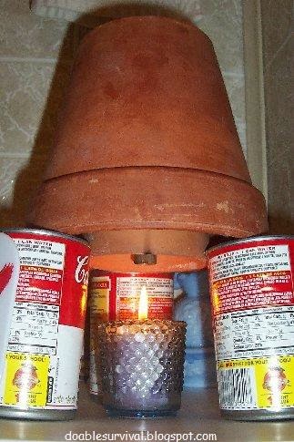 Survival and Preparedness on a Budget: Terra-Cotta Candle Heaters?