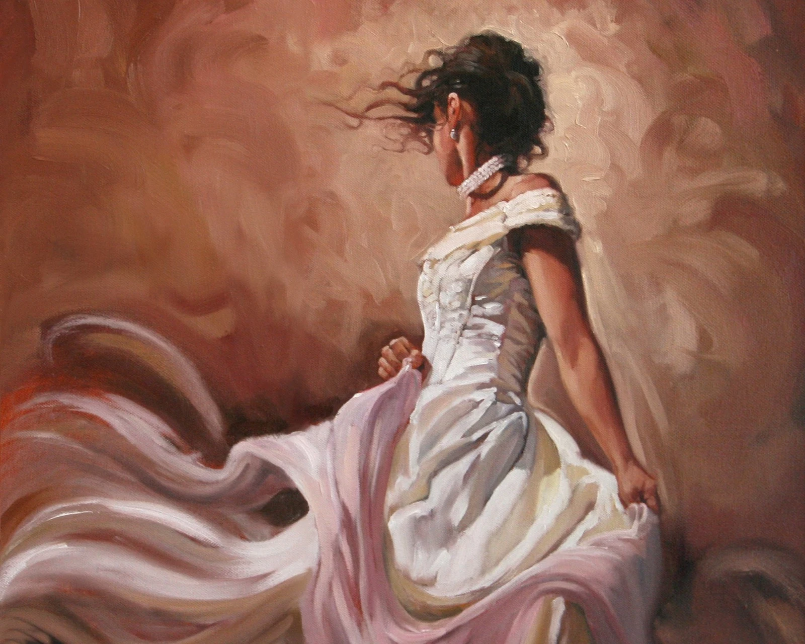 Mark Spain, 1962 | Figurative painter | Flamenco Dancers | Tutt'Art ...