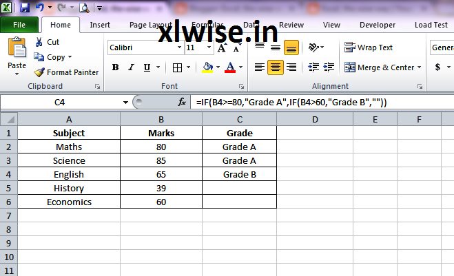 Using Nested 'IF' function in Excel - Excel, the wise way