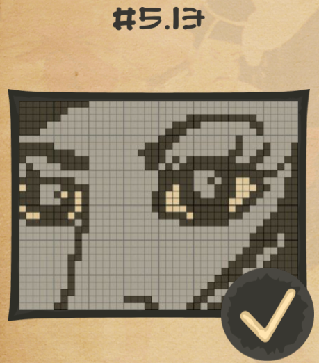 CrossMe Puzzles: Color #5.13 - Look