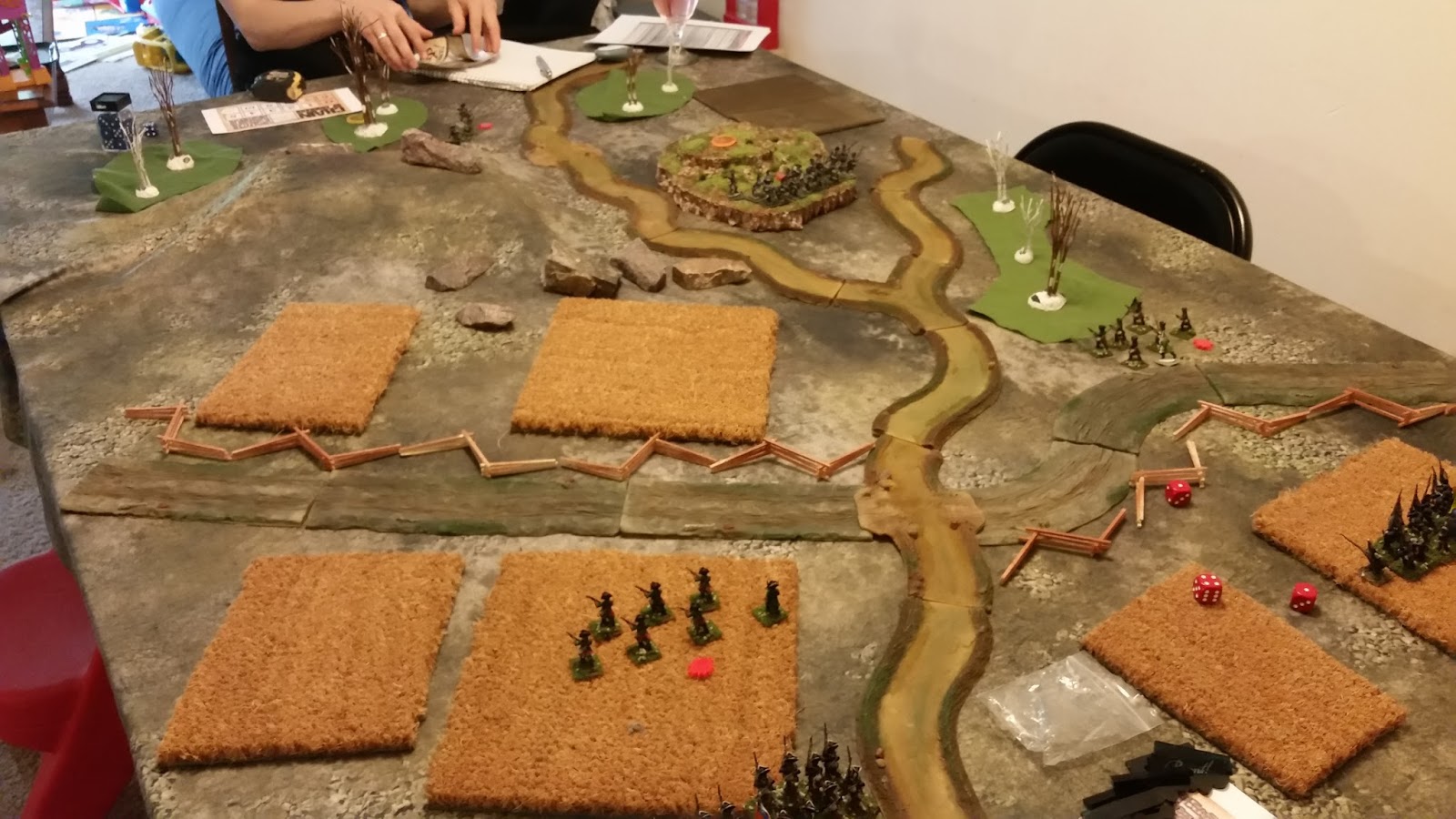 Phil and Kati's Epic Wargaming Adventures: Defence in Depth: Sharp ...