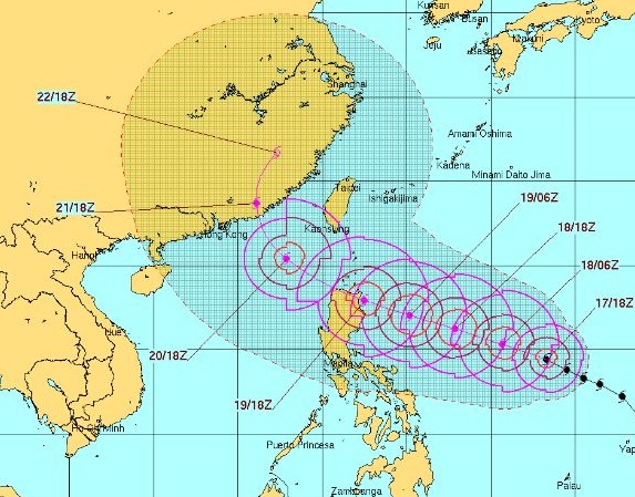 How to Track Typhoon As Early As Possible