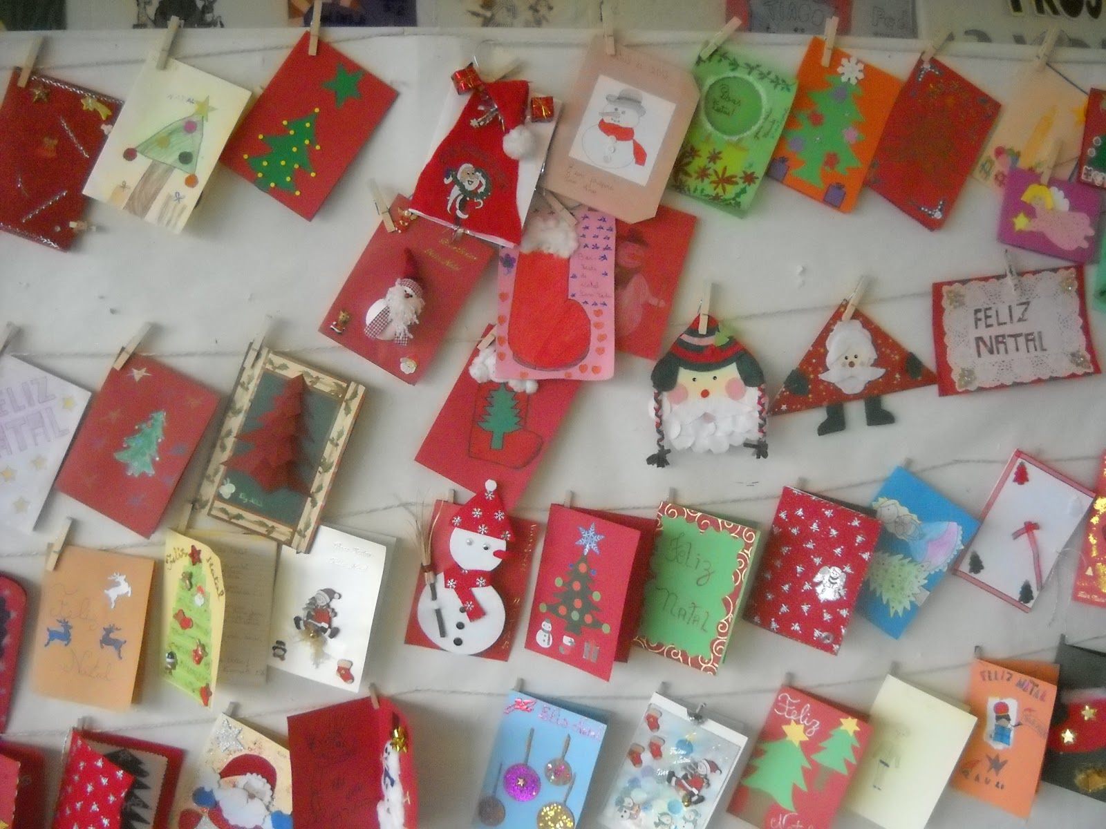 Exposição de Postais de Natal | Agrupamento de Escolas de Muralhas do ...