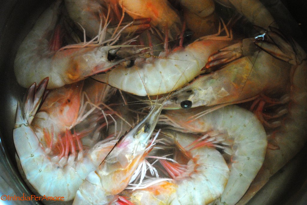 In India Per Amore: GOAN PRAWN CURRY WITH COCONUT AND PRAWN RAVA FRY