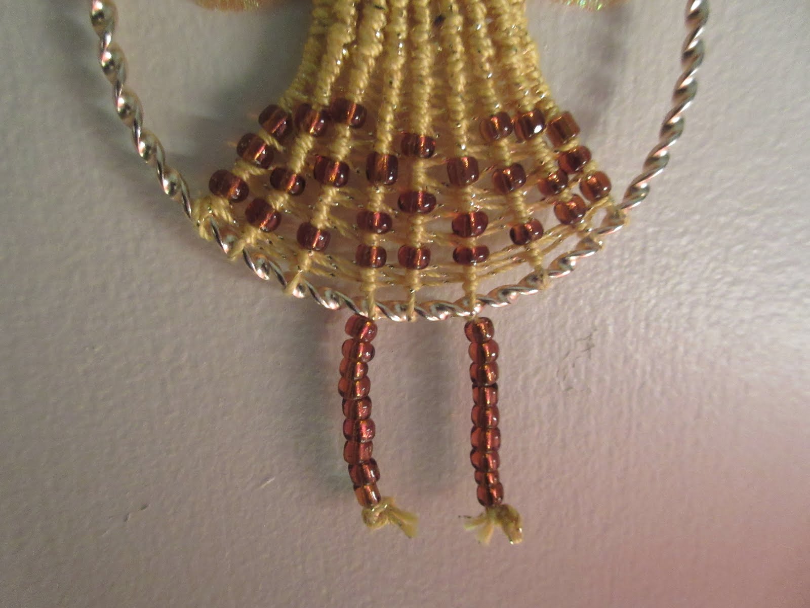 Fiddly Fingers: Christmas Angel 'Dorset Button'