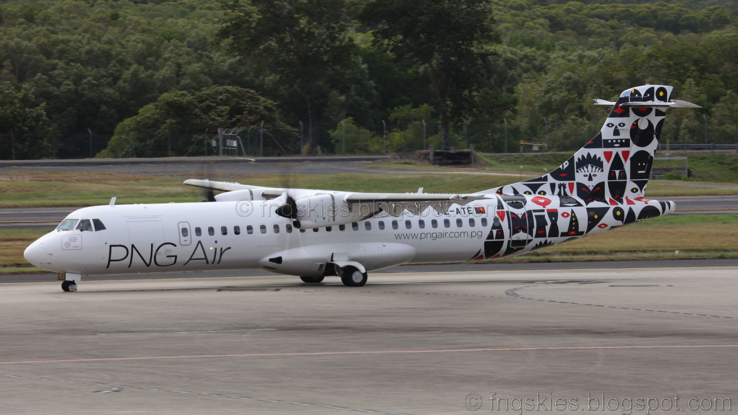 Far North Queensland Skies: PNG Air ATR72-600 P2-ATE