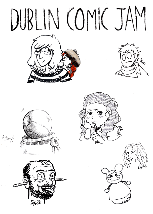 Dublin Comic Jam: September 2014