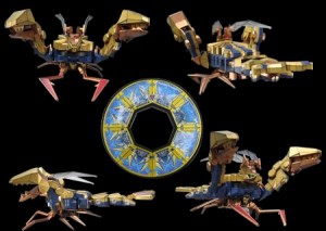 Power Rangers Samurai and Super: zords