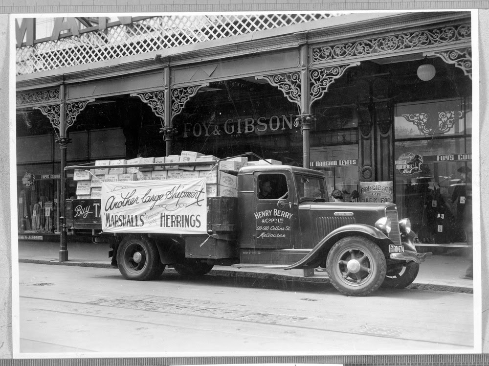Historic Trucks: Truck photos from the State Library of Victoria from ...