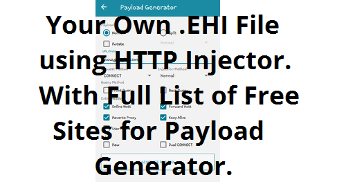 How To Create .EHI File For Globe, TM, Smart, TNT, Sun, DITO, GOMO | PinoyTechSaga