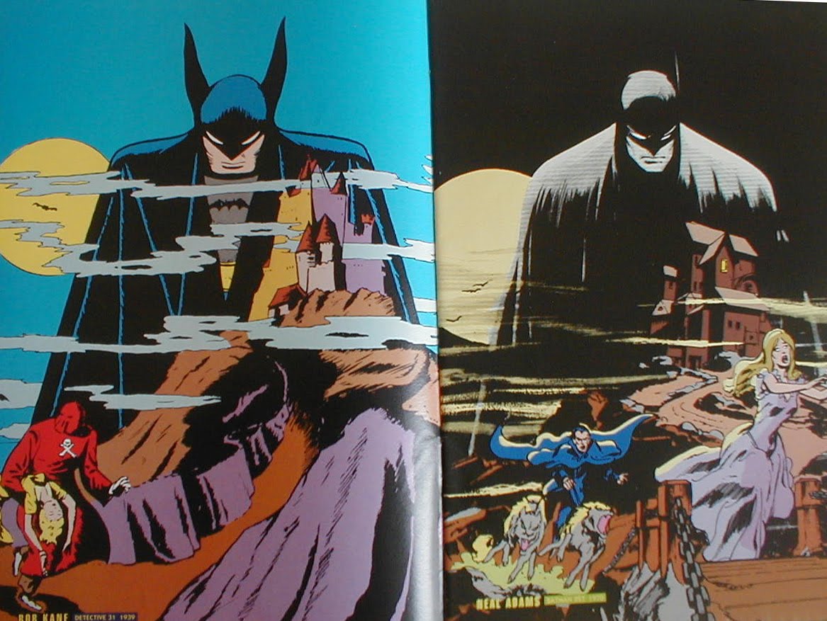 Out Of The Batcave: Lovely images - Neal Adams does a Bob Kane