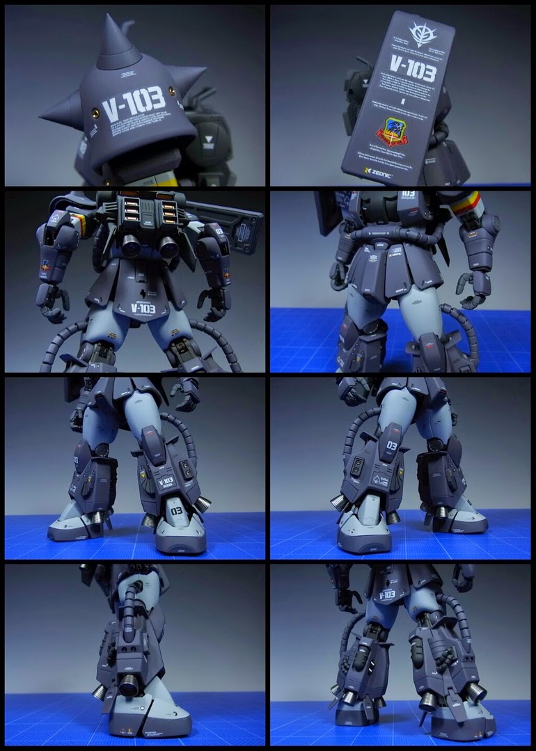 MG Gerald Sakai Dedicated High Mobility type Zaku II (MS-06R-1A ...