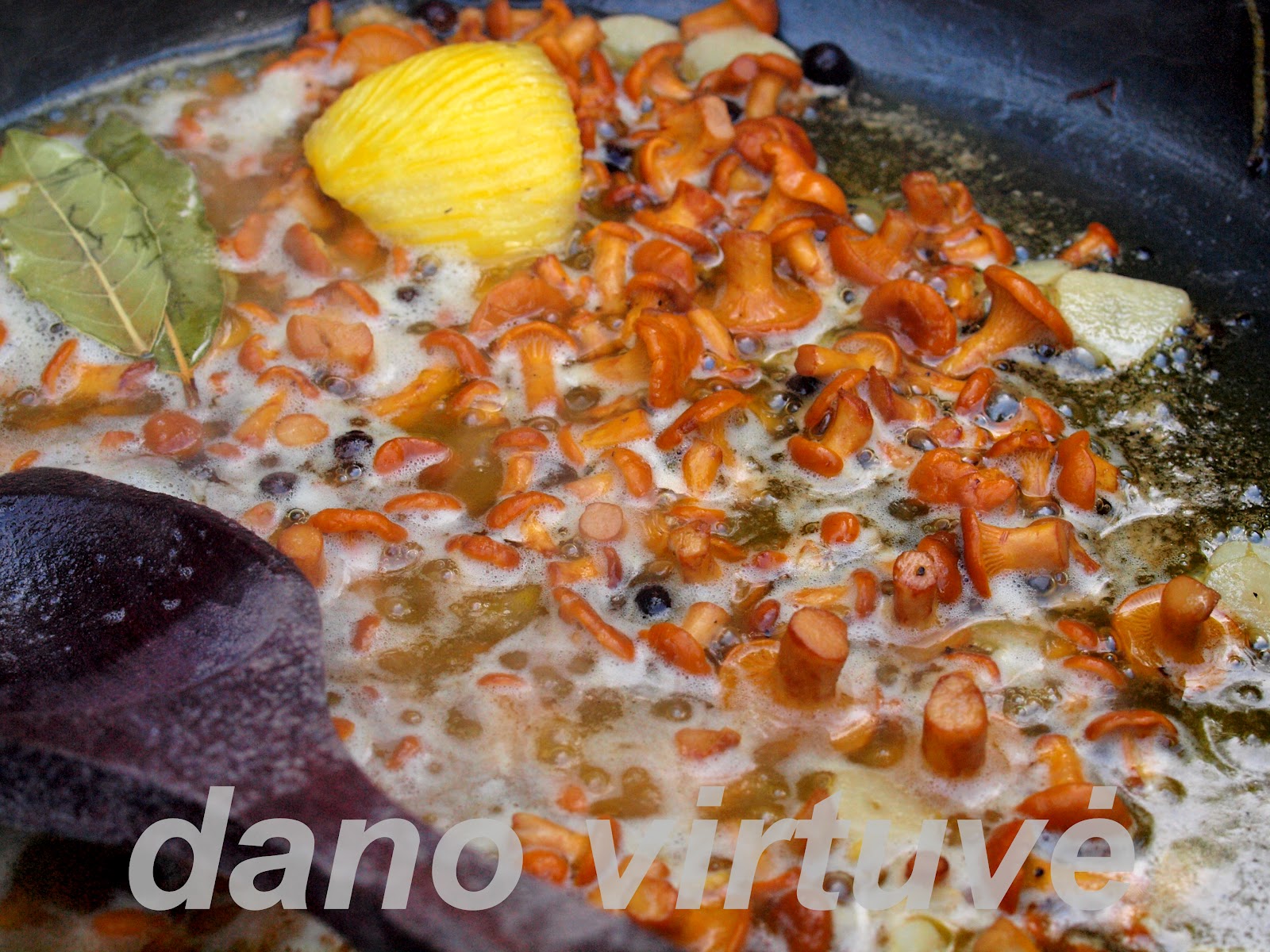 Dano Virtuvė: Kaip paruošti grybus voveraites (how to prepare ...