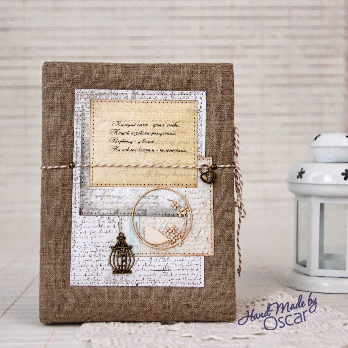 Handmade by Oscar : Блокнот для стихов...