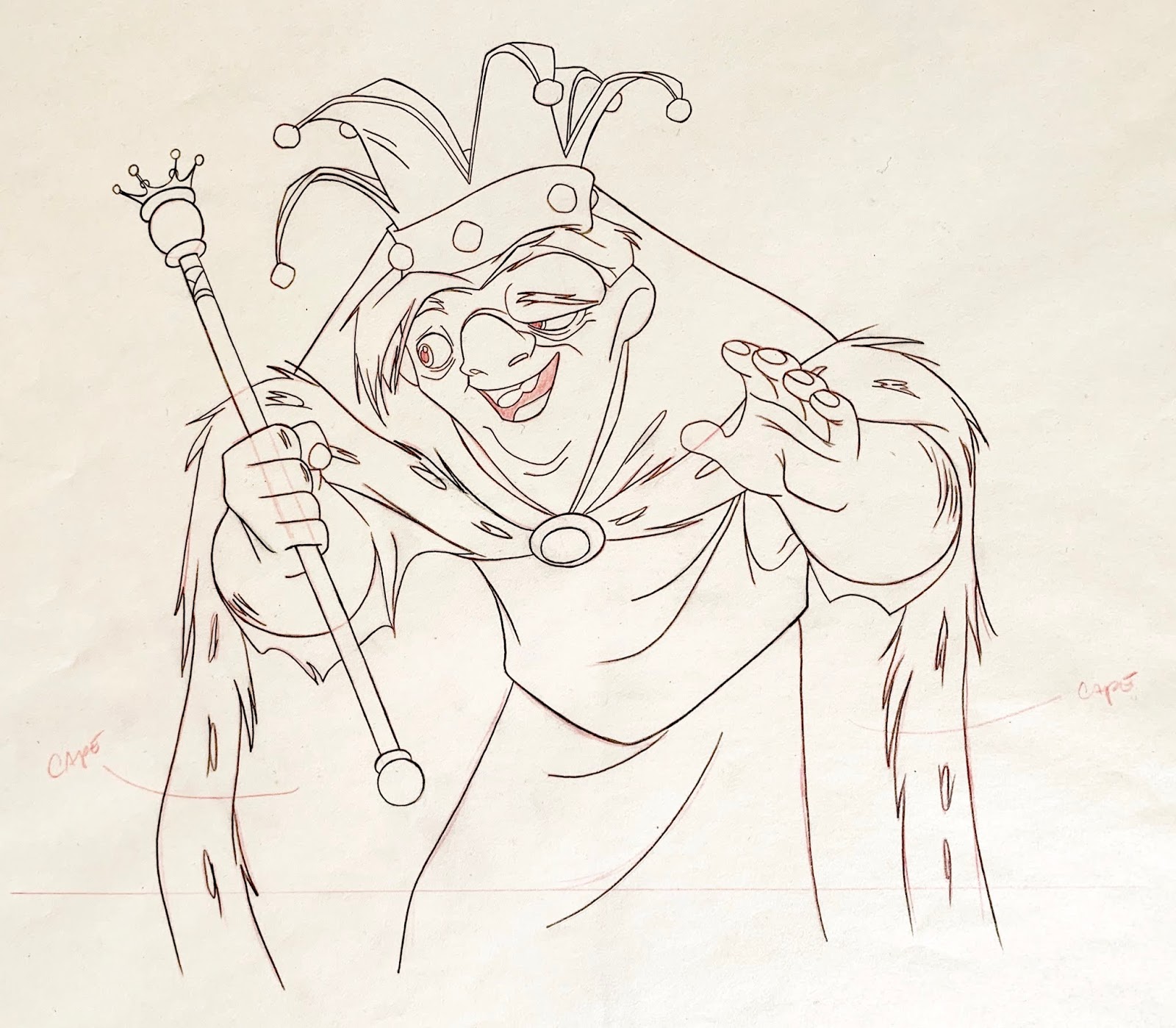 Animation Collection: Original Production Animation Drawing of ...