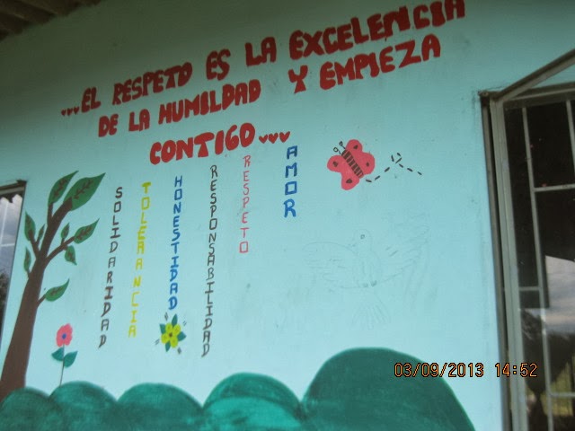 CULTIVANDO LA TOLERANCIA Y EL RESPETO: MURAL DE VALORES..... COLEGIO ...