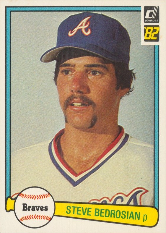 Atlanta Braves #100 Favorite Players from the 1970's: #15 STEVE BEDROSIAN
