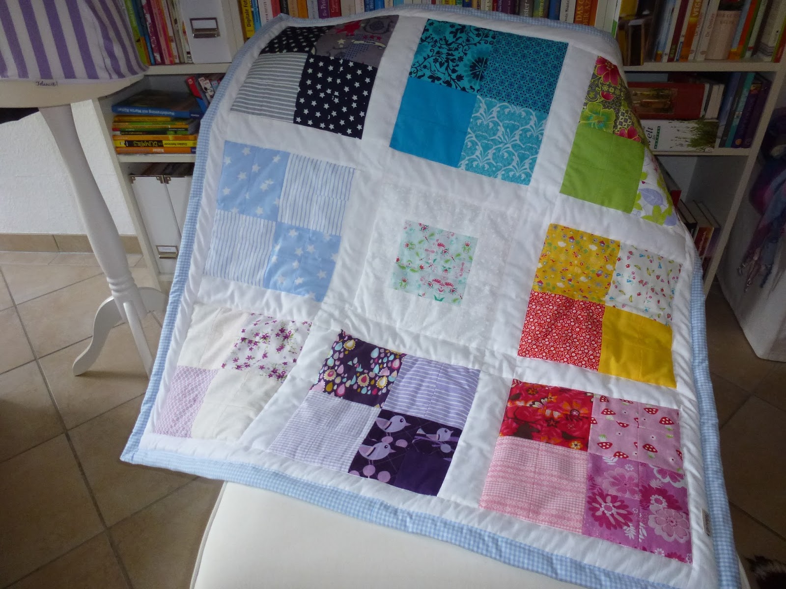 Telani Design: Meine erste Patchworkdecke