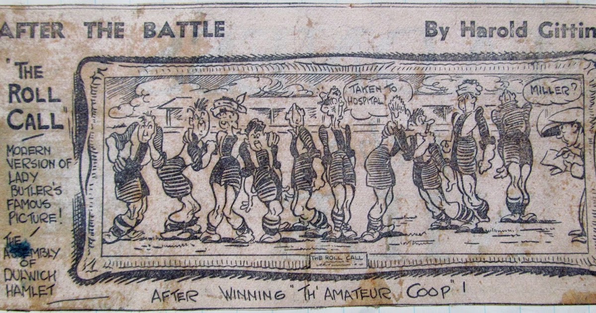 The Hamlet Historian: After the Battle - Lady Butler's Roll Call