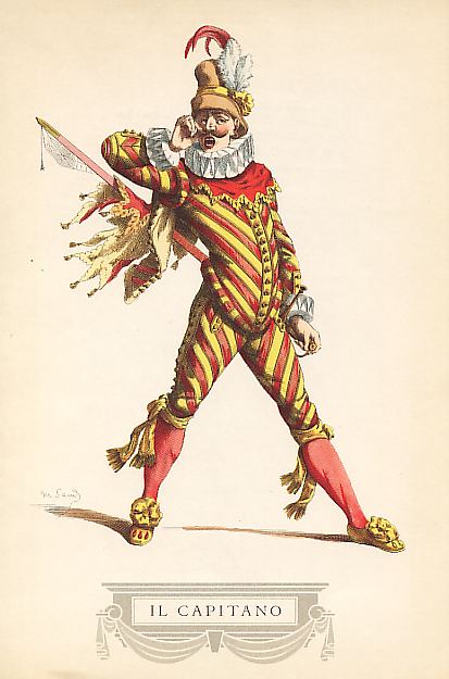 Los jardines de Babel: Personajes de la Comedia del arte