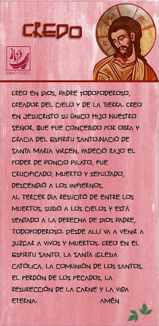 Parroquia La Inmaculada: Recurso: El Credo