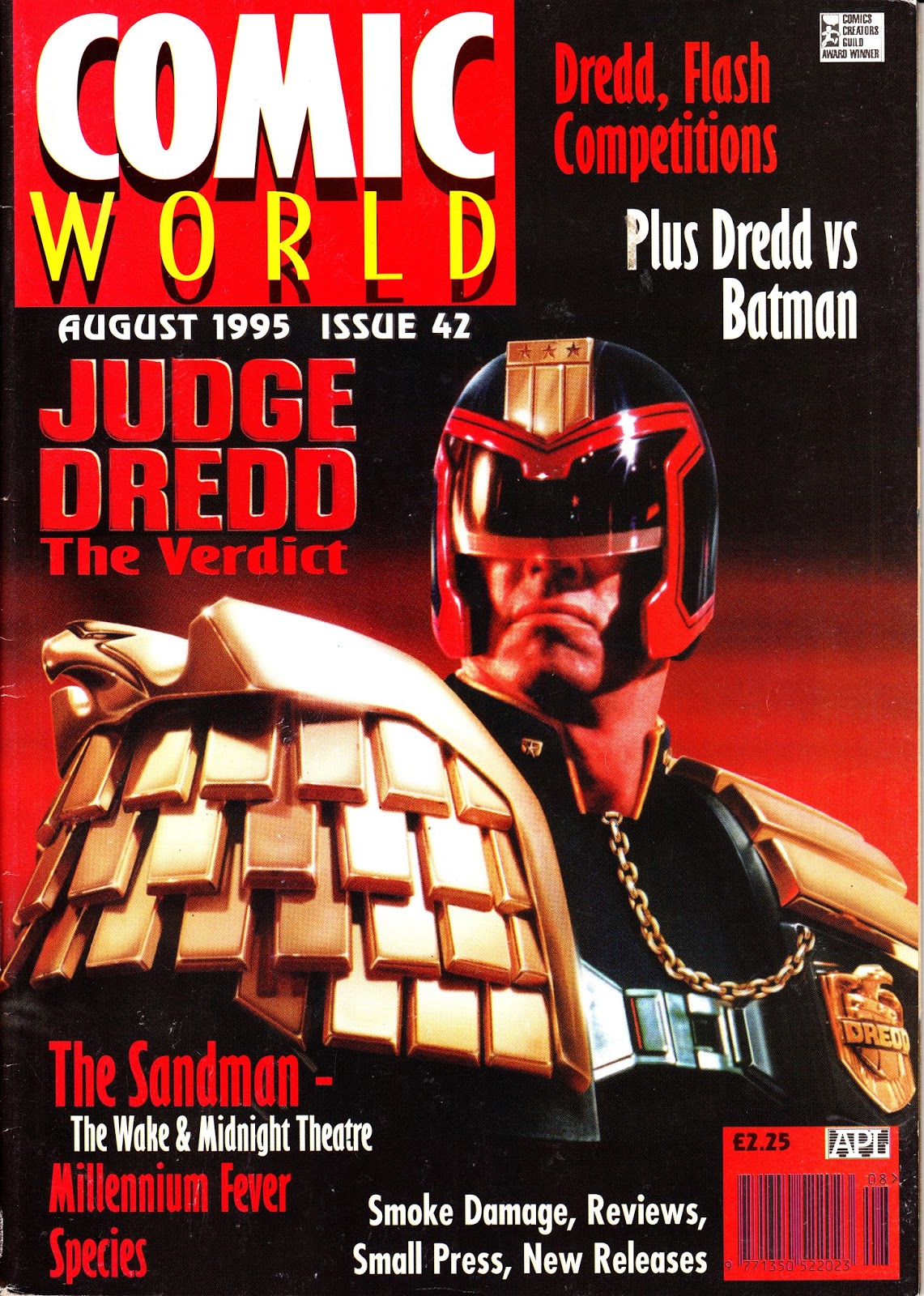 STARLOGGED - GEEK MEDIA AGAIN: 1995: COMIC WORLD ISSUE 42: THE FINAL ISSUE