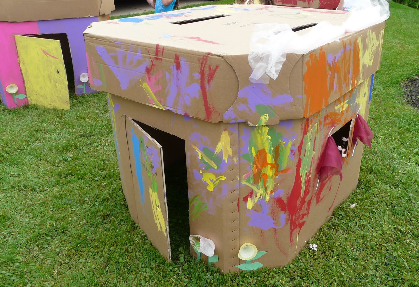 It Takes A Village . . . Of Cardboard Box Homes | Celebrate Every Day ...