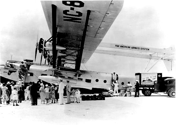 SIKORSKY S-40: Imágenes del Sikorsky S-40 - En tierra