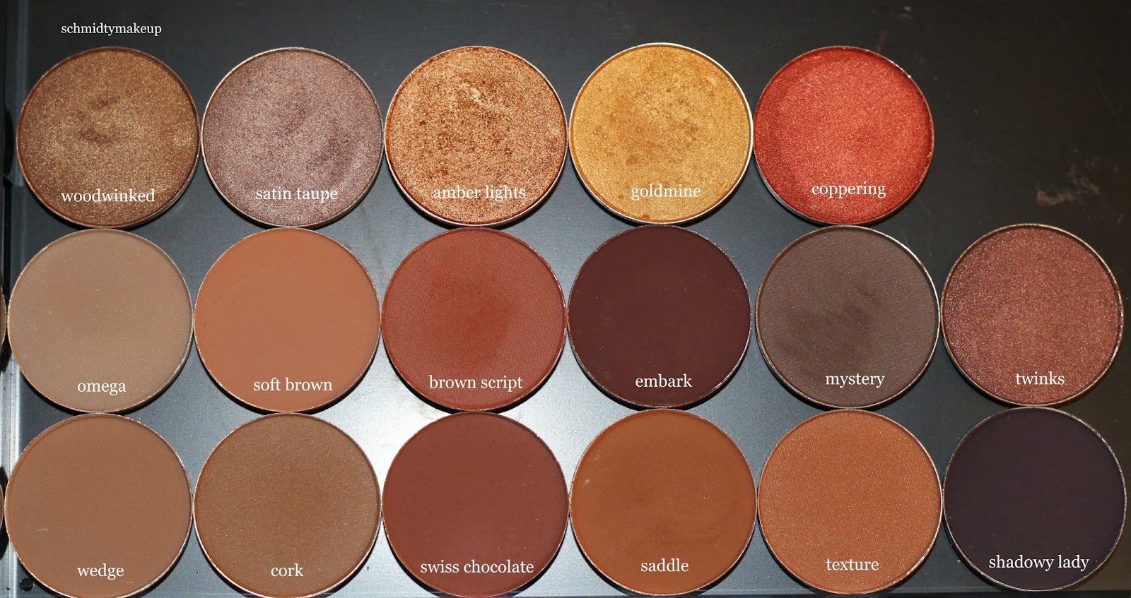 Schmidty Makeup: My First Mac Palette!