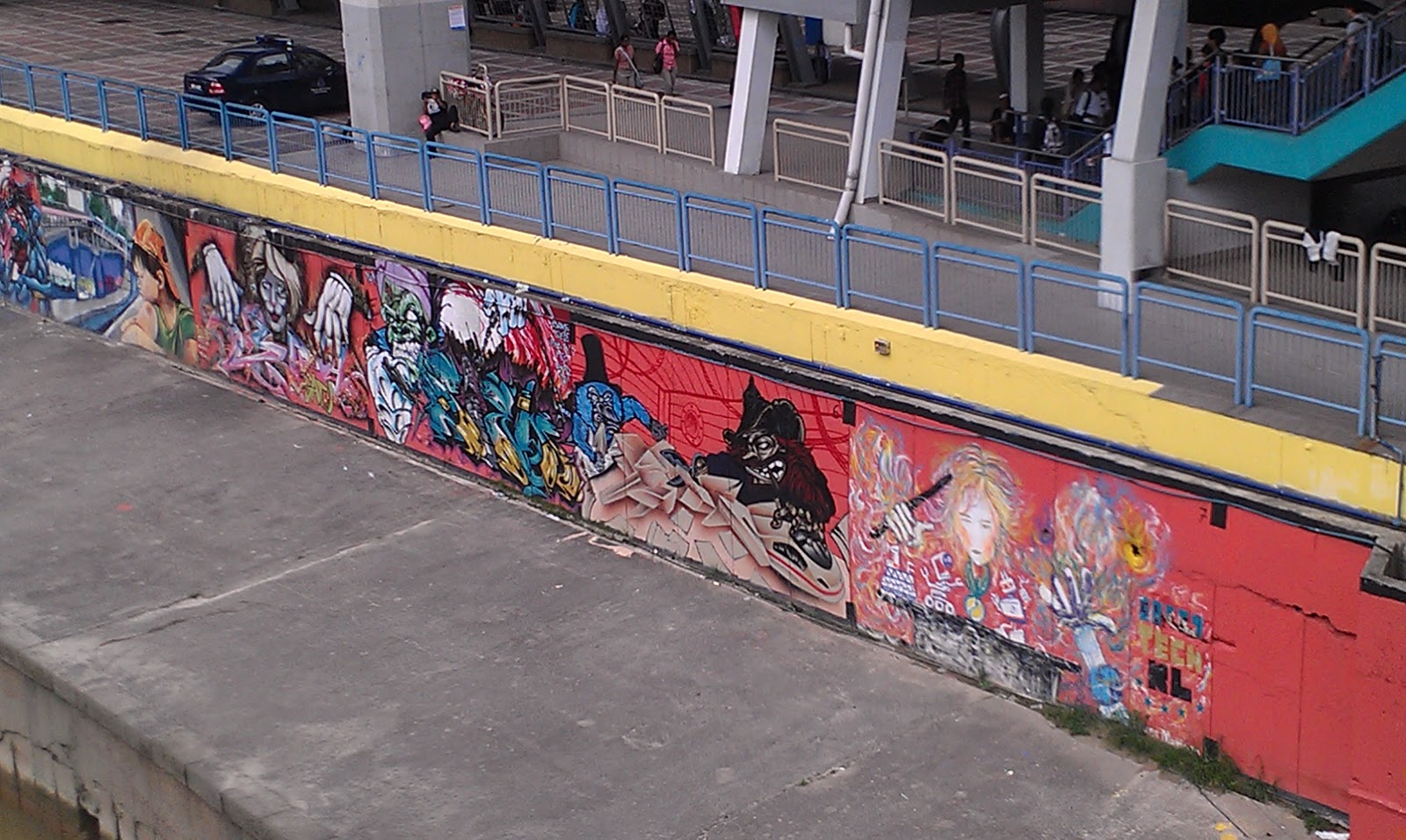 Design Journal: Street art : Telling their story, Pasar Seni