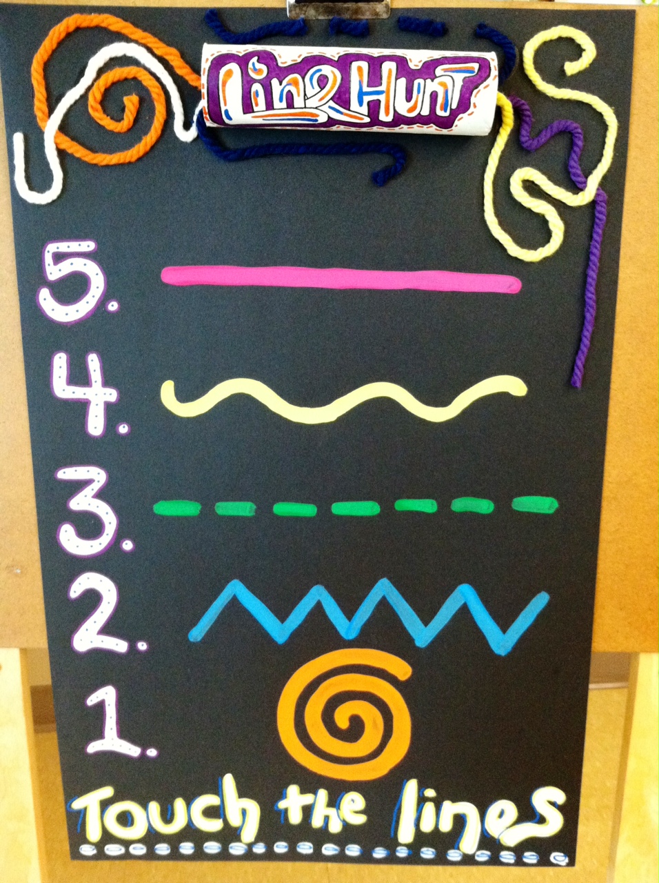 Olive ART! Do You???: First Grade has been going crazy over LINES