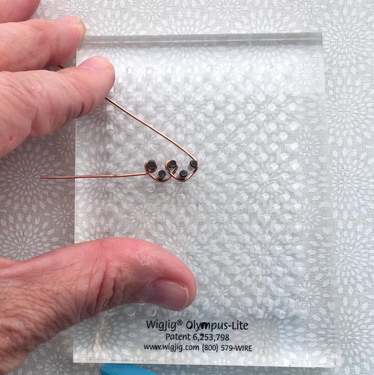 Lisa Yang Jewelry : Making Wire Heart Rings Using a Wire Jig