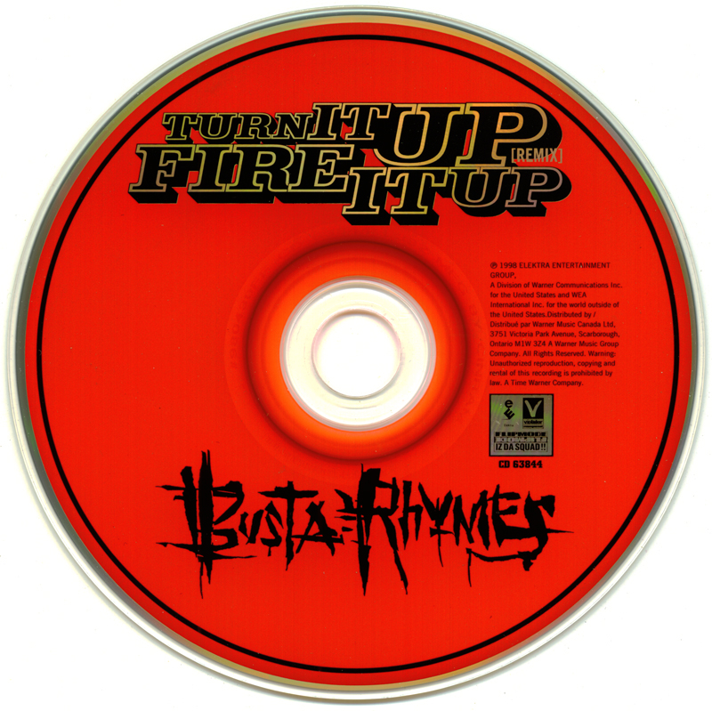 Promo Import Retail Cd Singles And Albums Busta Rhymes Turn It Up Remix Fire It Up