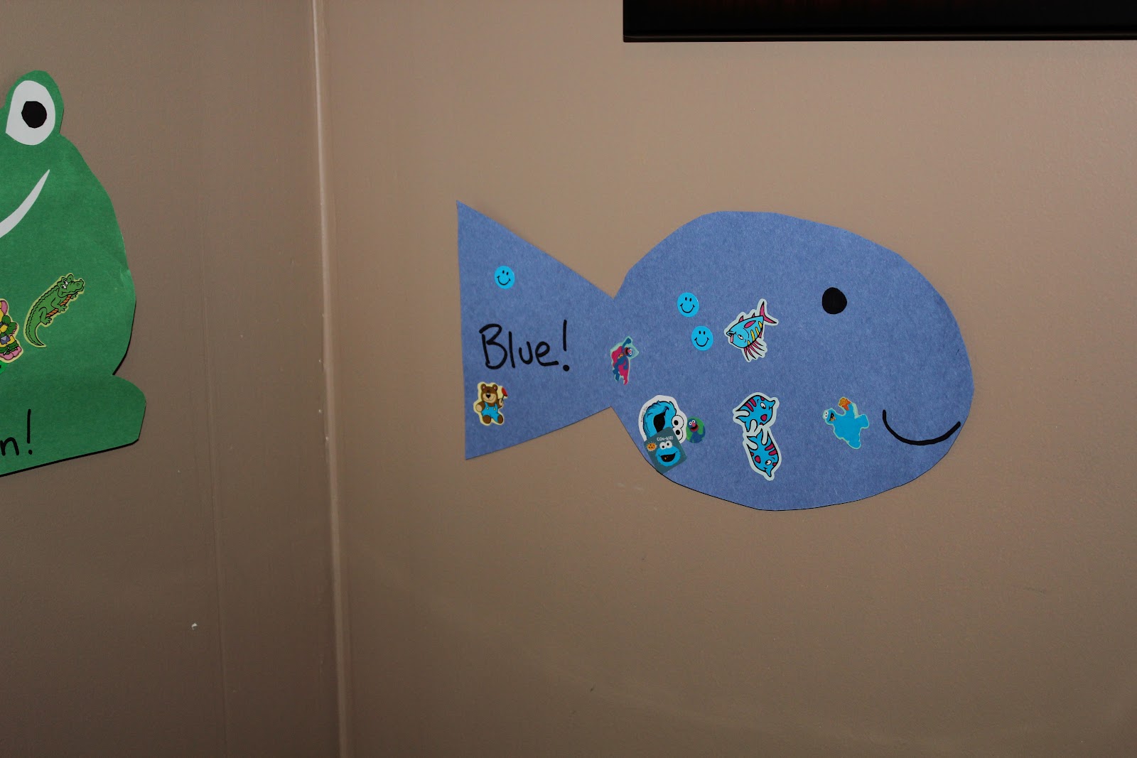 Color Blue at Tot School