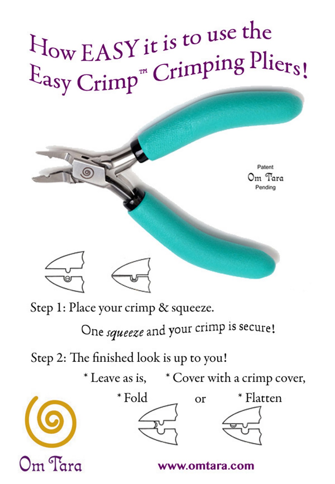 Winner of Om Tara's Easy Crimp™ Crimpling Pliers - The Beading Gem's ...