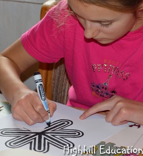Highhill Homeschool: Math Art for Middle Schoolers