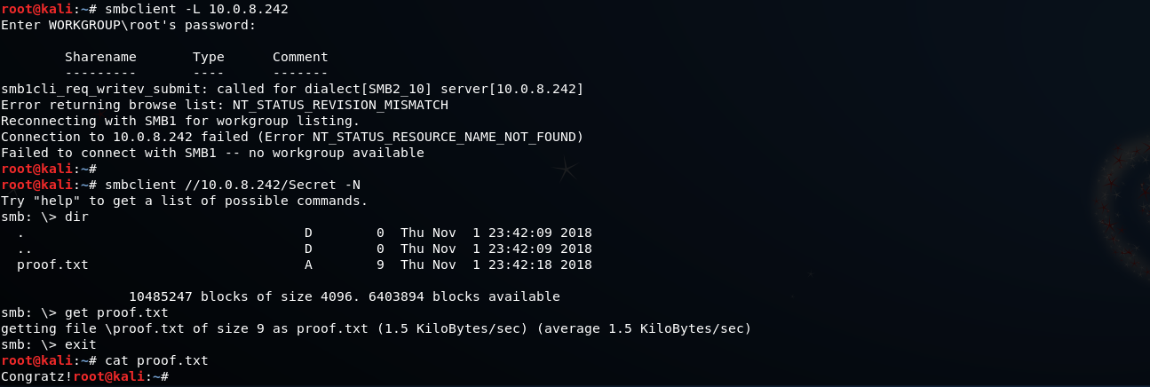 Server Message Block (SMB) Security