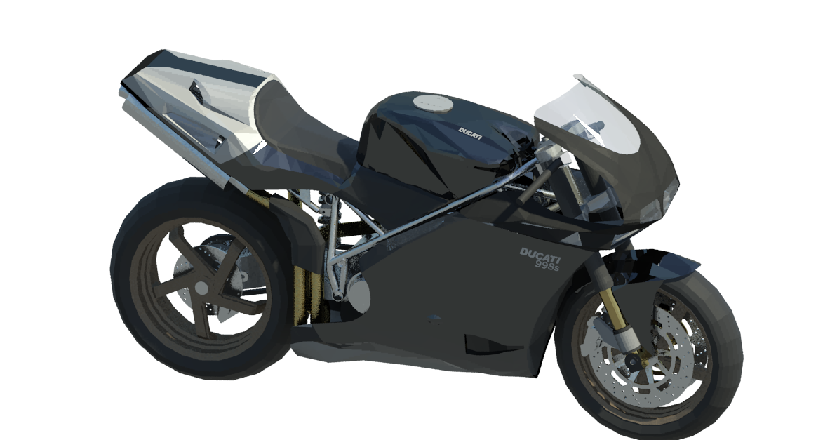 Familia Motocicleta Ducati 998 (RFA) | ArquiHoy-Revit