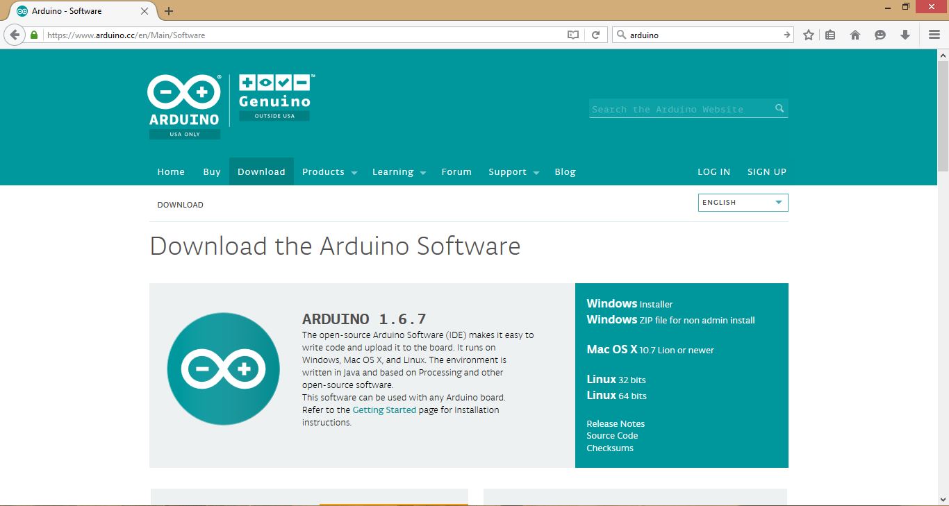 Carton Geek: Programar Arduino Leonardo