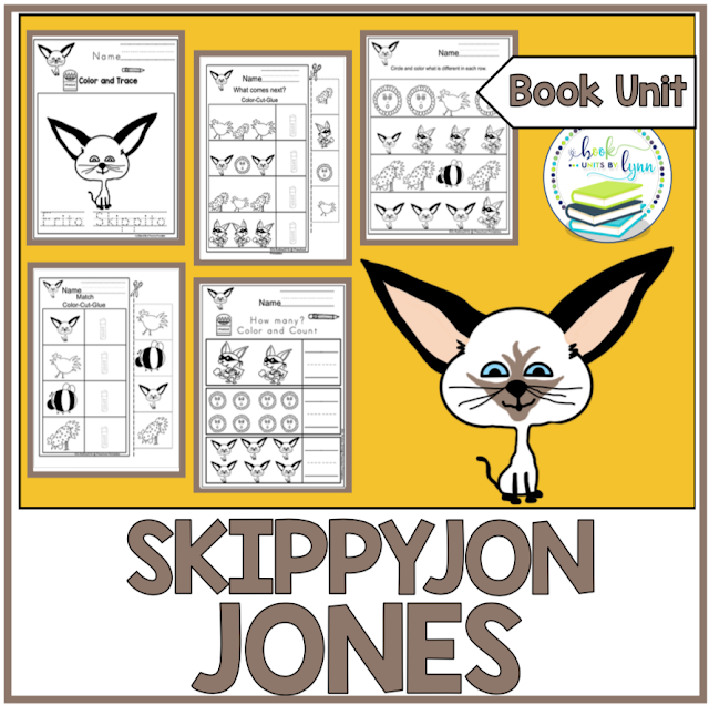 SKIPPYJON JONES BOOK UNIT ~ Book Units by Lynn
