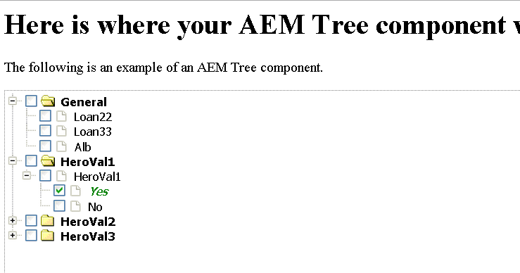 Creating an Adobe Experience Manager Touch UI Tree component - AEM Tutorials for Beginners