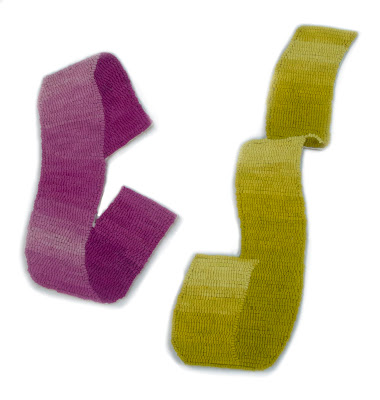 Studio and Garden: Two New Textiles: "Cherry Ribbon" & "Chartreuse Ribbon"