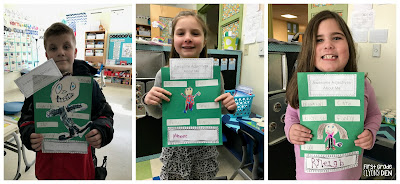 First Grade Lyons' Den: All About Me