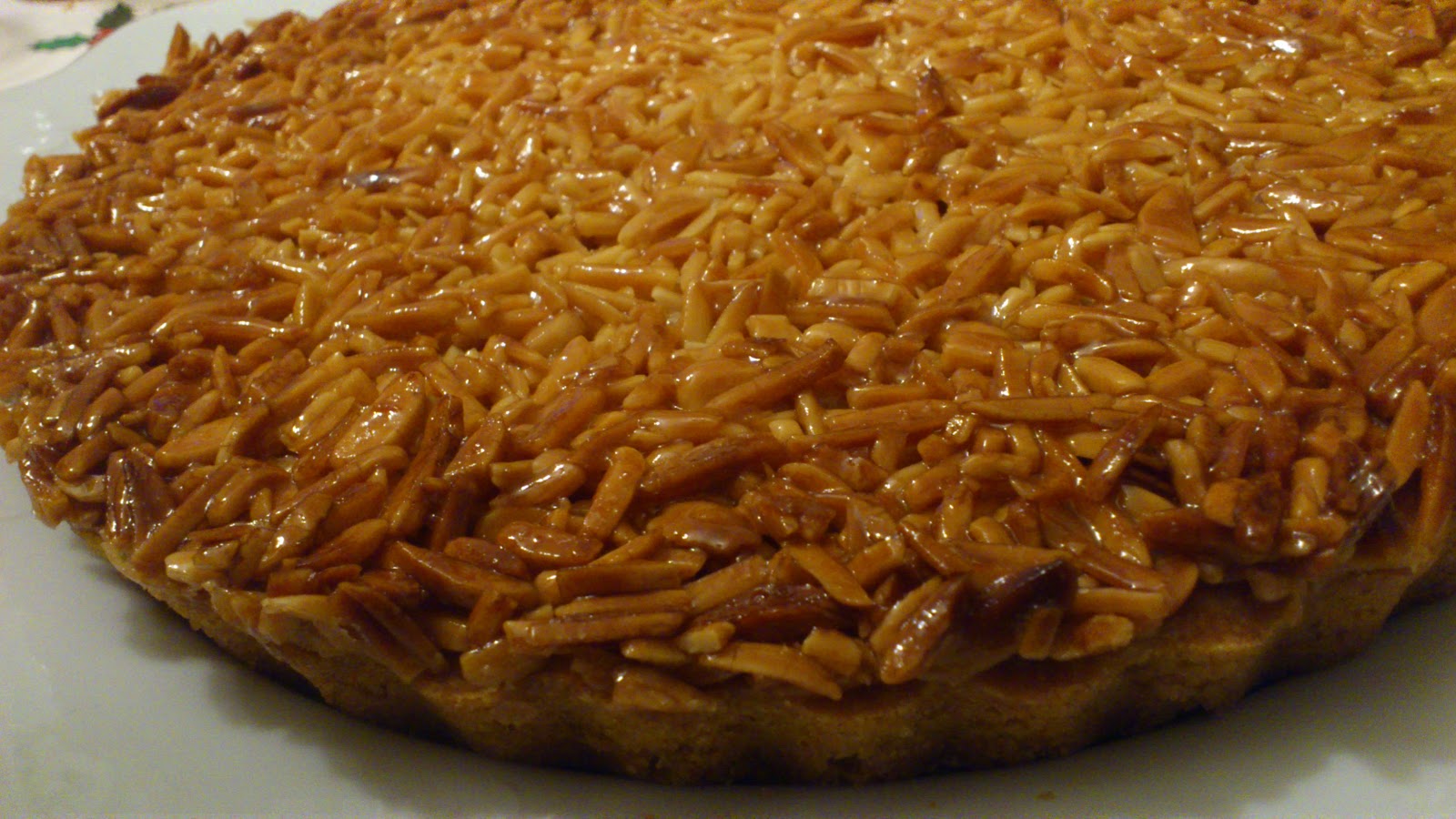 Tarte de amêndoa - a verdadeira!