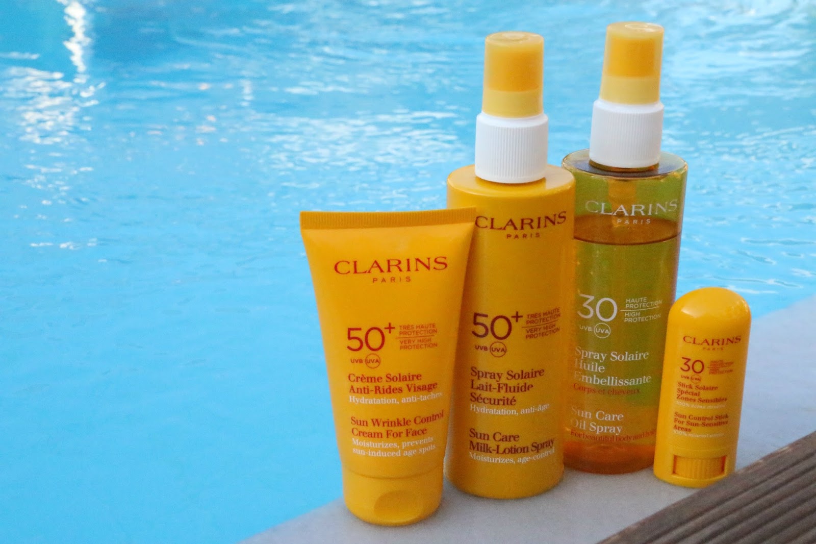 Clarins Sun Protection: My Fave SPF for winter & summer sun ...