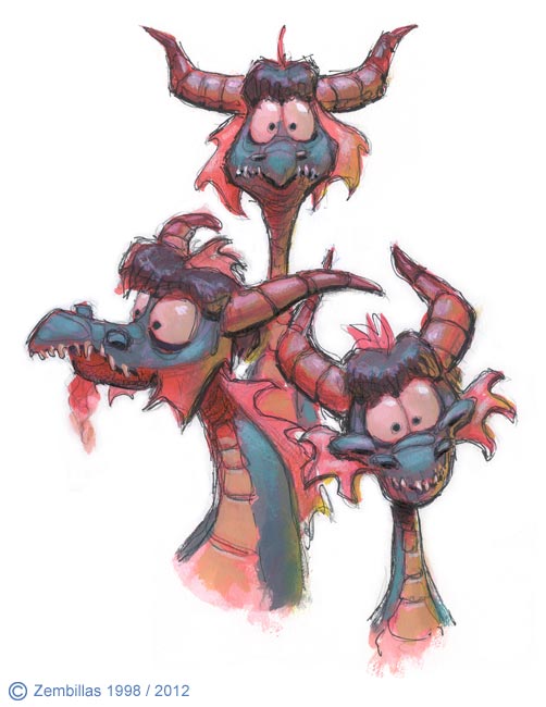 Charles Zembillas: Three Dragons