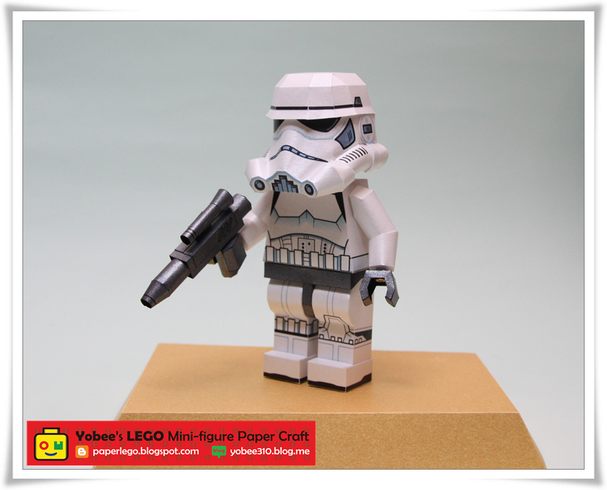 Ninjatoes' papercraft weblog: papercraft LEGO Star Wars Stormtrooper ...