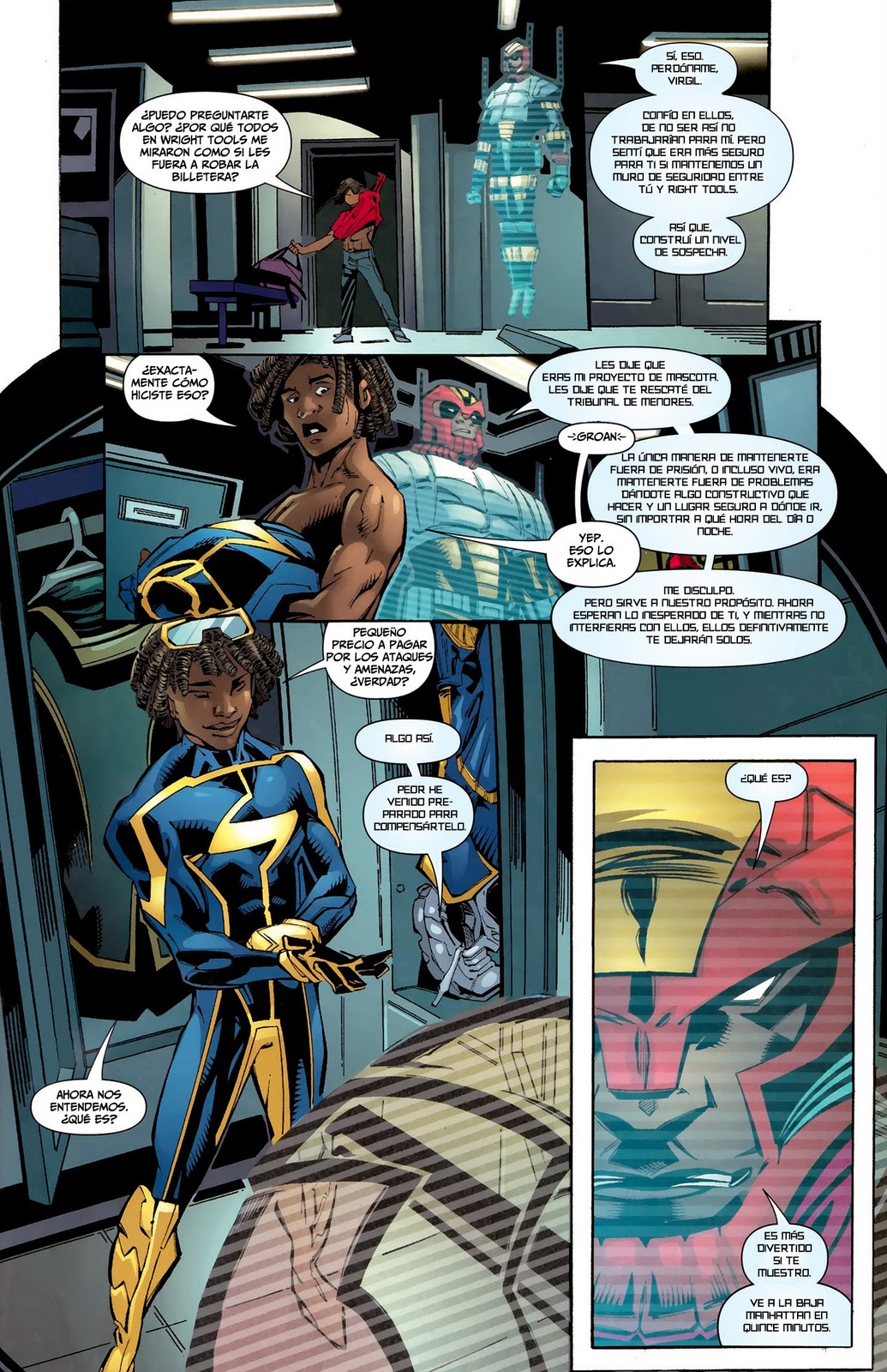 COMIC BOOK FAN AND LOVER: STATIC SHOCK: RECARGADO (THE NEW 52) - DC COMICS
