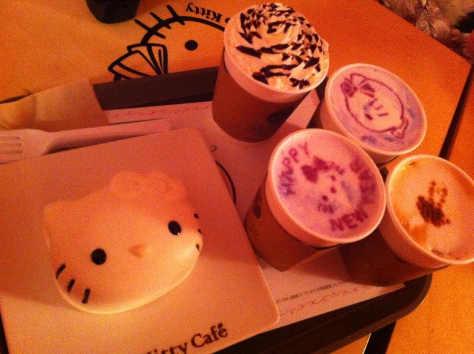 Hello Kitty Fandom: Todo sobre Hello Kitty Cafe en Seúl
